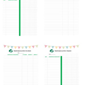 Girl Scout Leader Binder Templates - Etsy