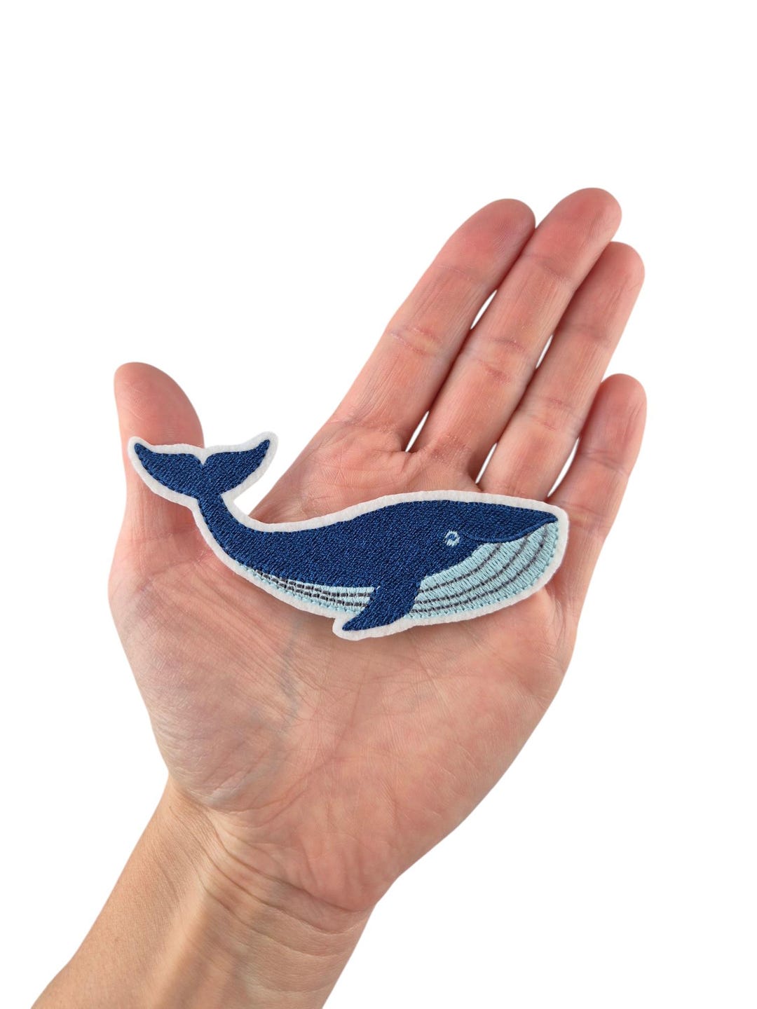 Whale Patch Iron-on Applique - Etsy