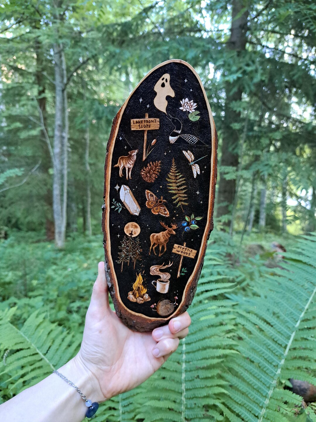 Forest Symbols – Cabincore & Lake Life Icons Pyrography - Etsy