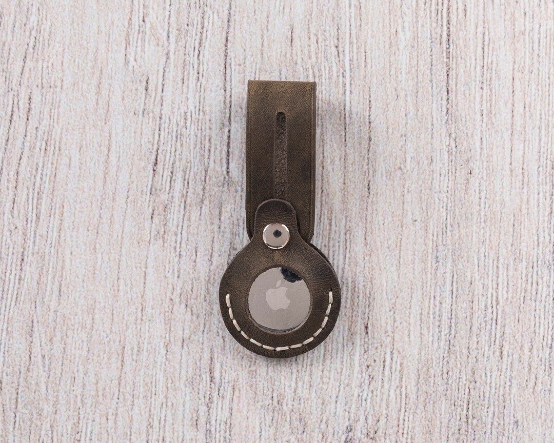 AirTag Case - AirTag Cover - Leather Air Tag Case - Personalized Air ...