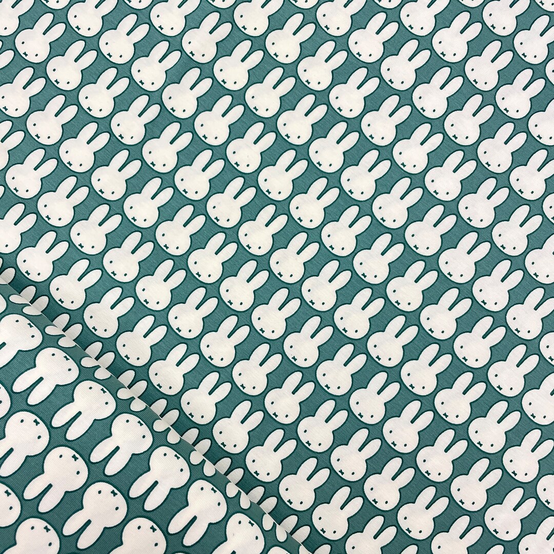 Jersey Fabric Nijntje Miffy Fabric - Etsy