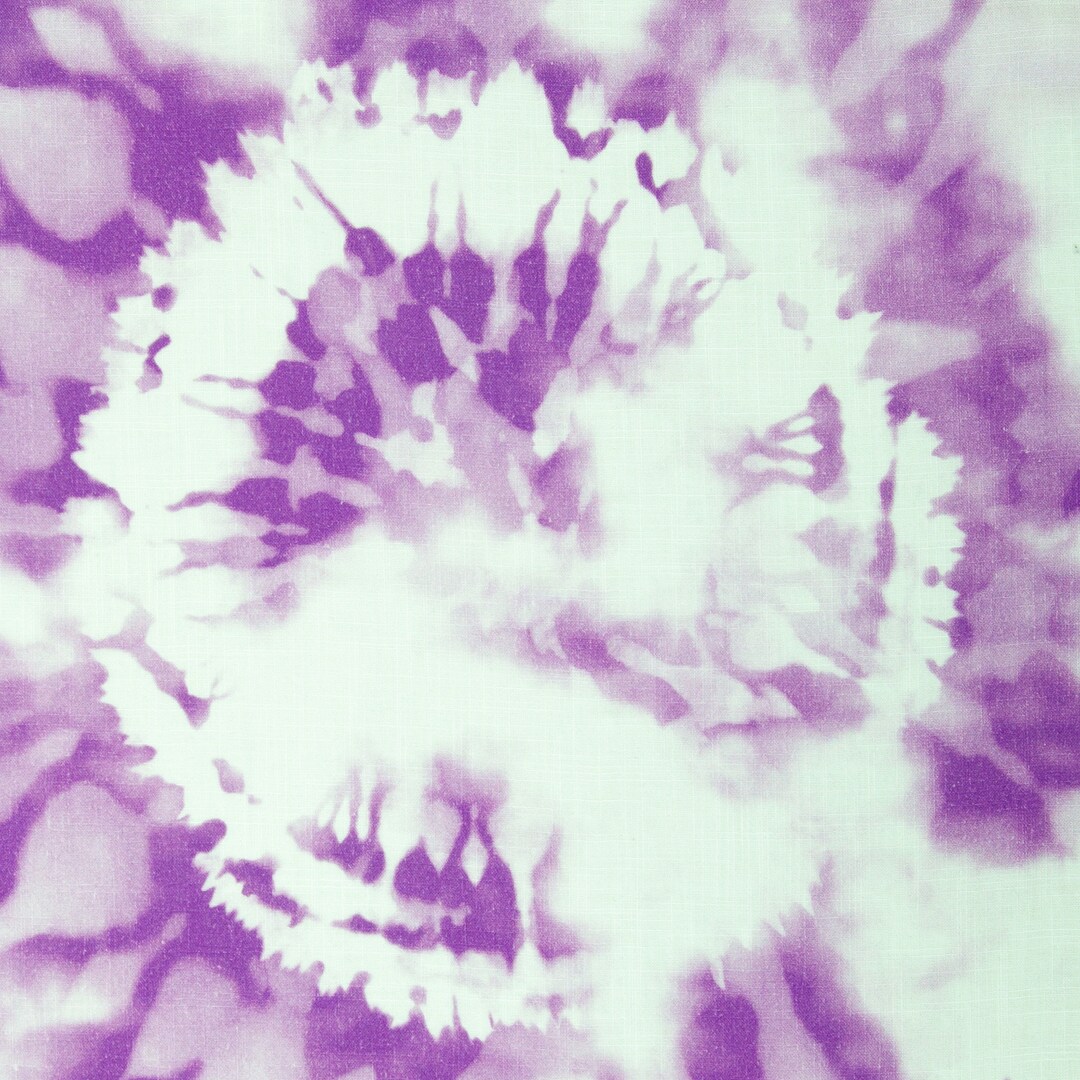 Double Slub Muslin Fabric Tie Dye by Lycklig Design Purple - Etsy