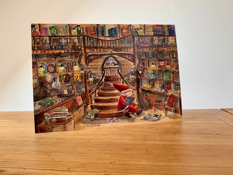 Advent Calendar Library II | Etsy