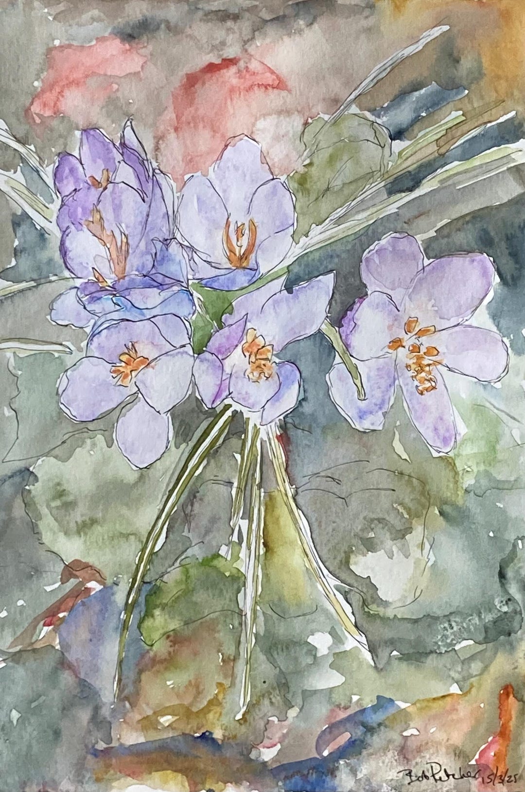 Spring Flowers - Fine Art Print - Etsy
