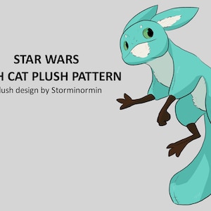 Loth Cat Plush PATTERN ONLY PDF - Etsy