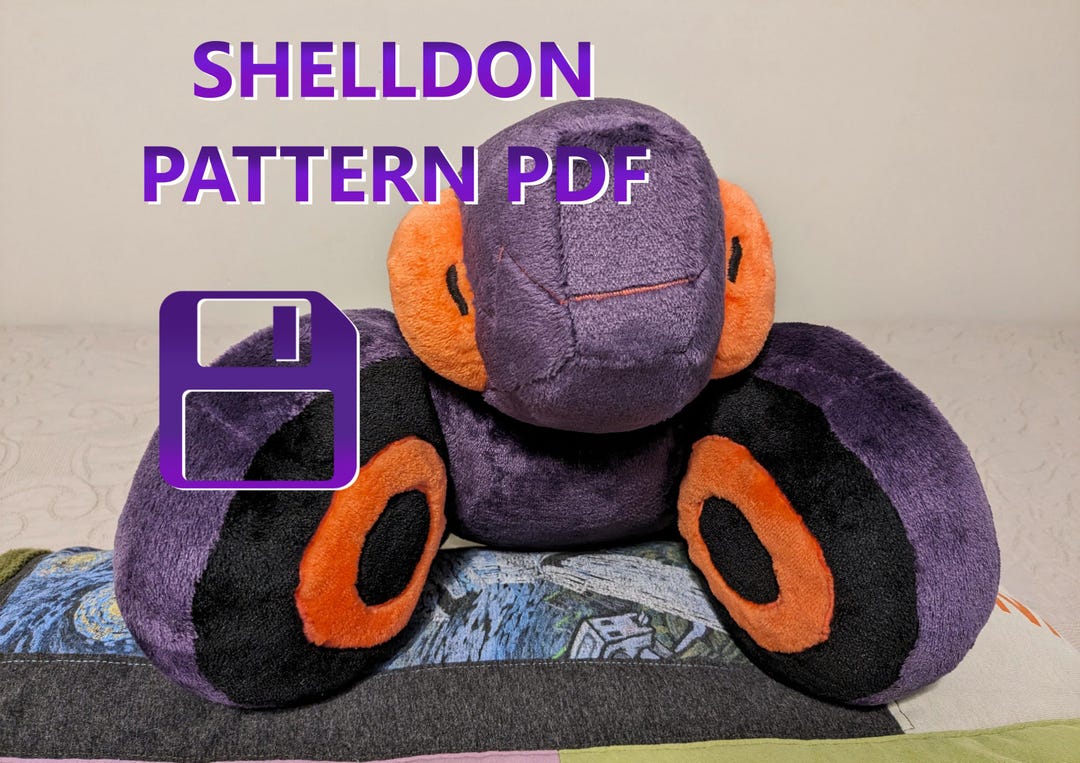 Shelldon Plush *PATTERN ONLY* PDF - Etsy