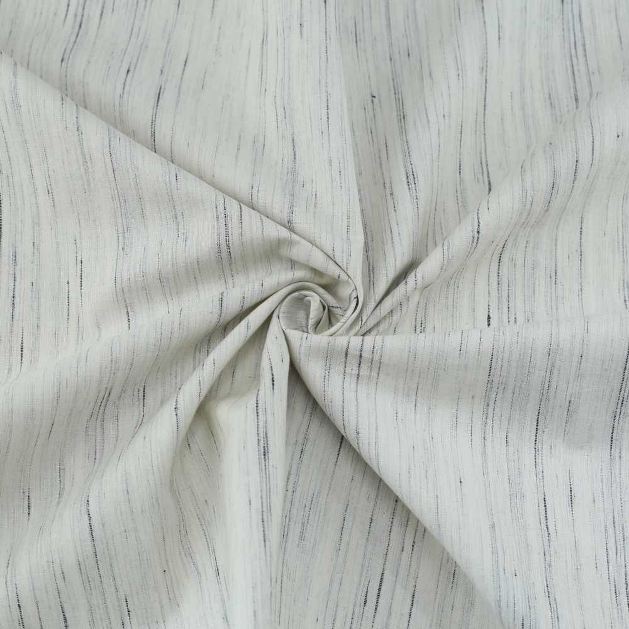 Handspun Cotton Khadi Fabric Design-Stripes & Slub | Etsy
