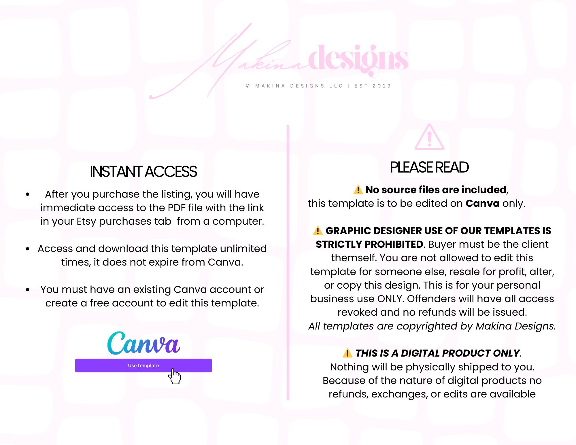 Editable Hair & Bundles Logo Design, Canva Template - Etsy