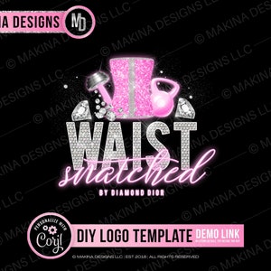 WAIST TRAINER LOGO Design, Waist Training, Cinched Logo, Logo Design ...
