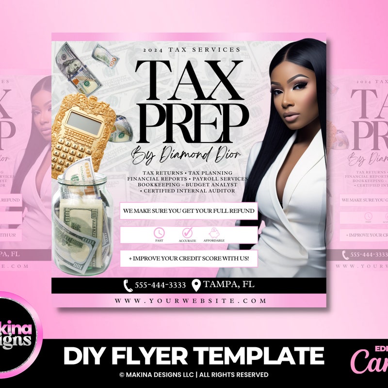 Tax Flyers - Etsy