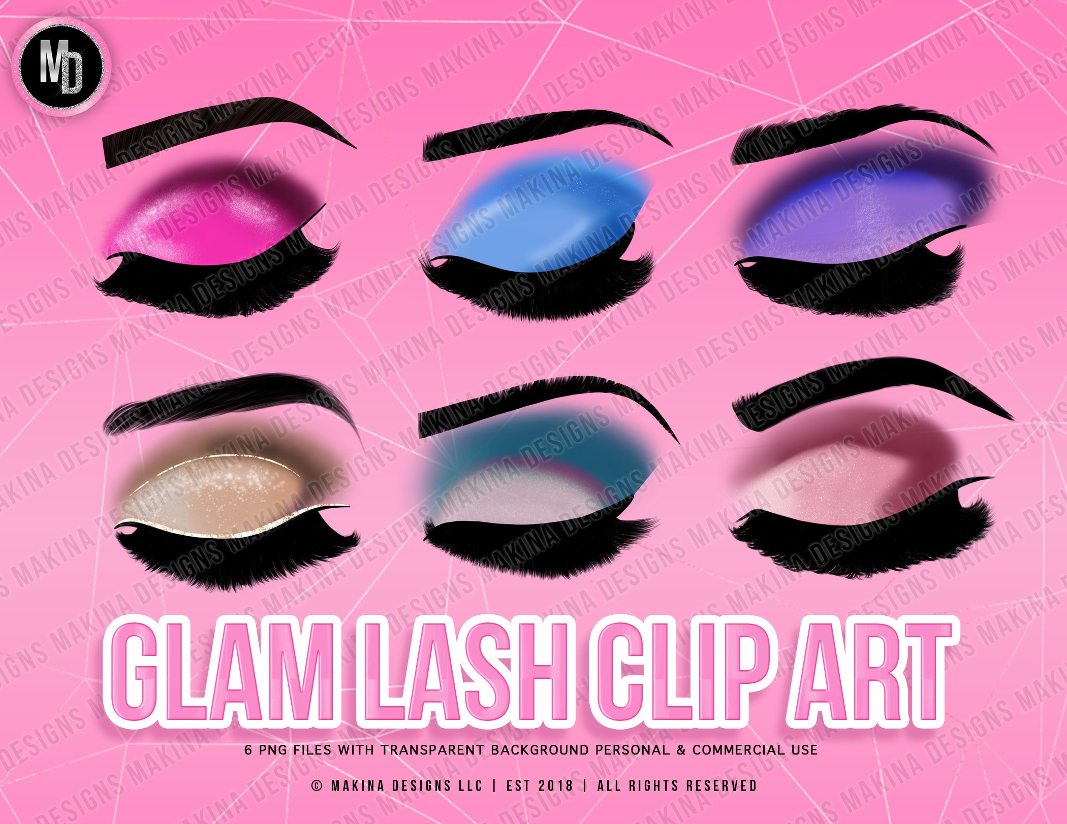 No Makeup Sign Clipart