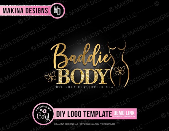 BODY LOGO DESIGN Body Contouring Logo Body Spa Logo Logo - Etsy