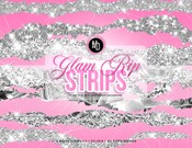 Pink Glitter Letters and Numbers, Pink Glitter Alphabet, Pink Glitter ...