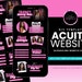DIY ACUITY WEBSITE Template, Edit on Canva, Acuity Booking, Acuity ...