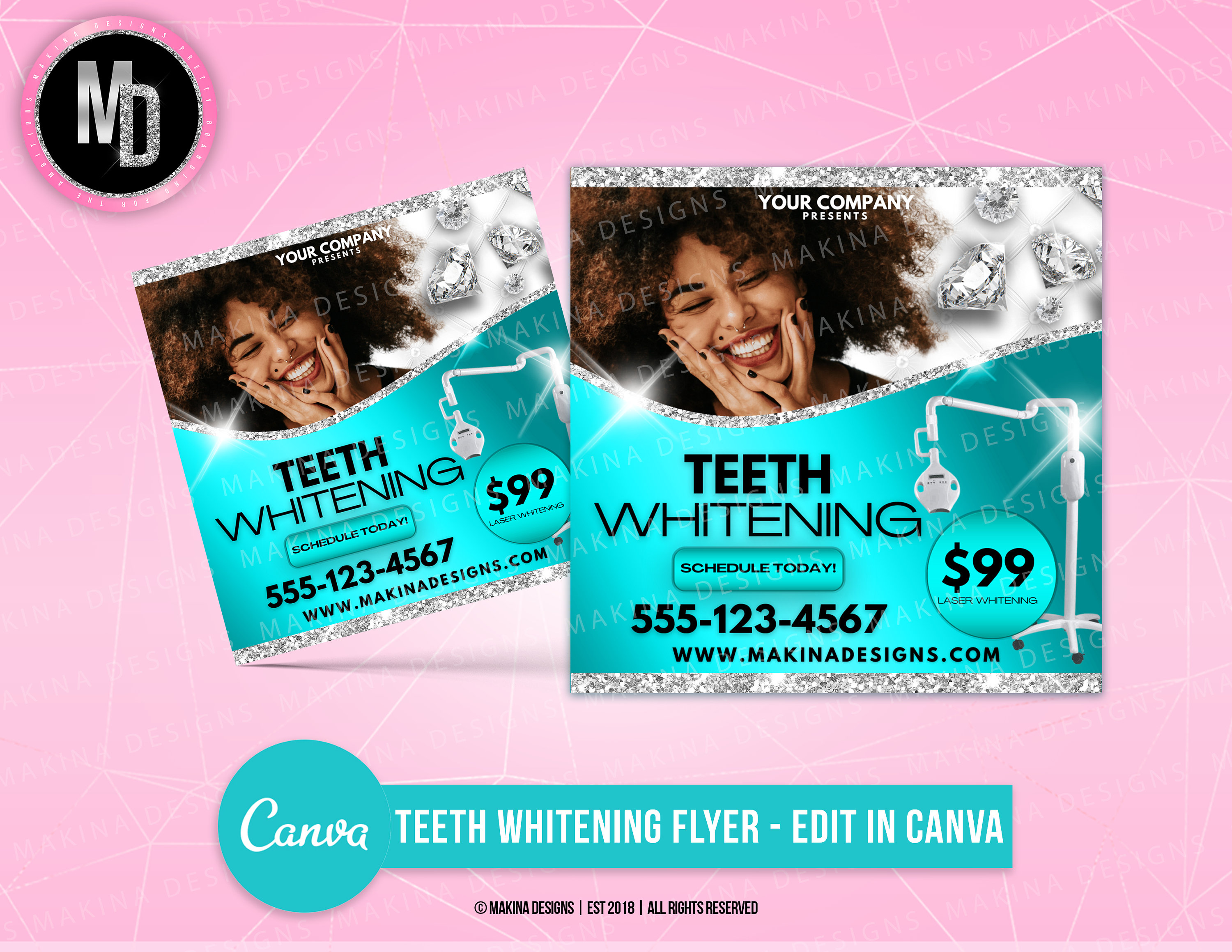 Boost Teeth Whitening Offer Flyer