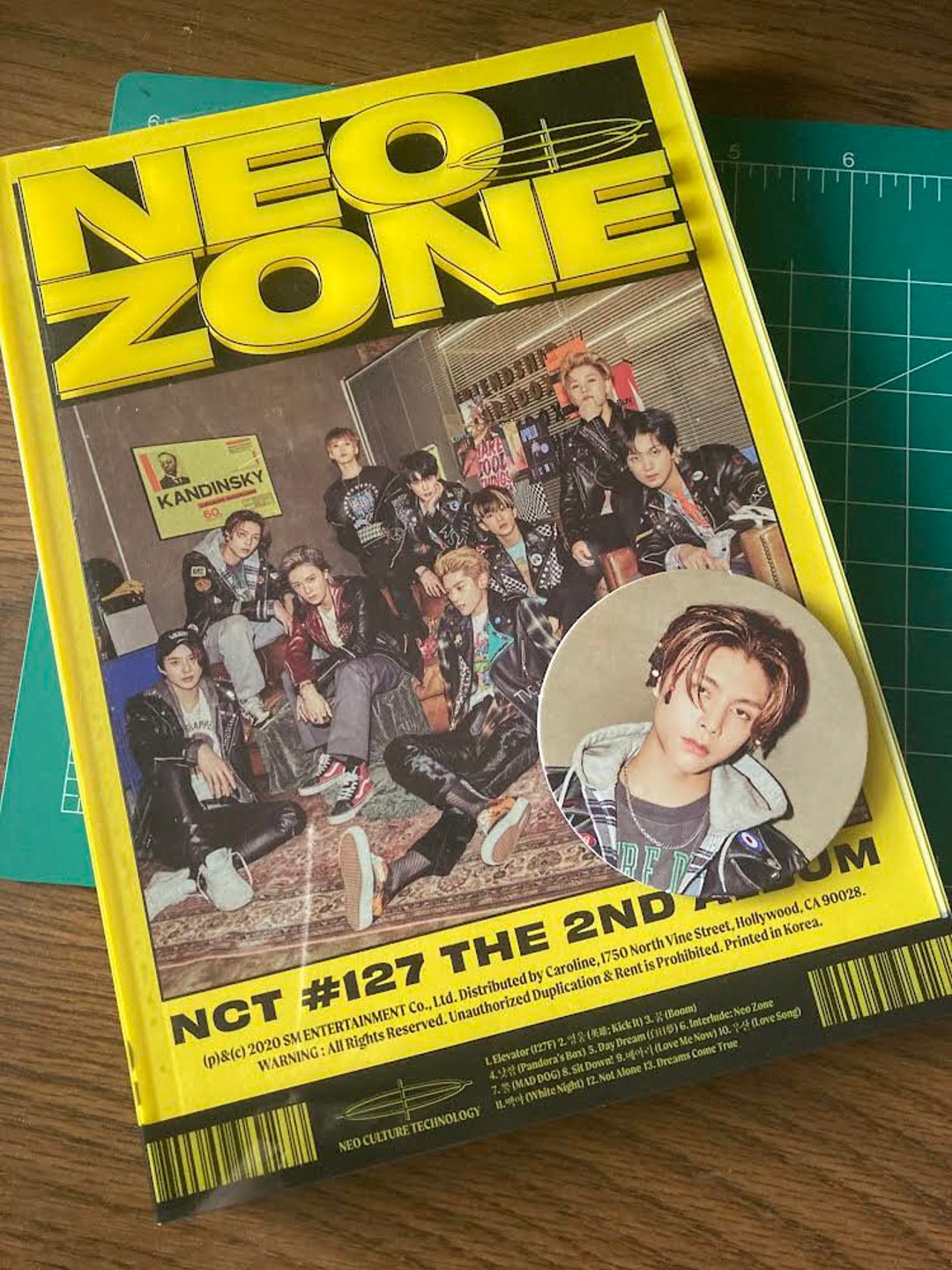 Official NCT127 Neozone Photocard - Etsy