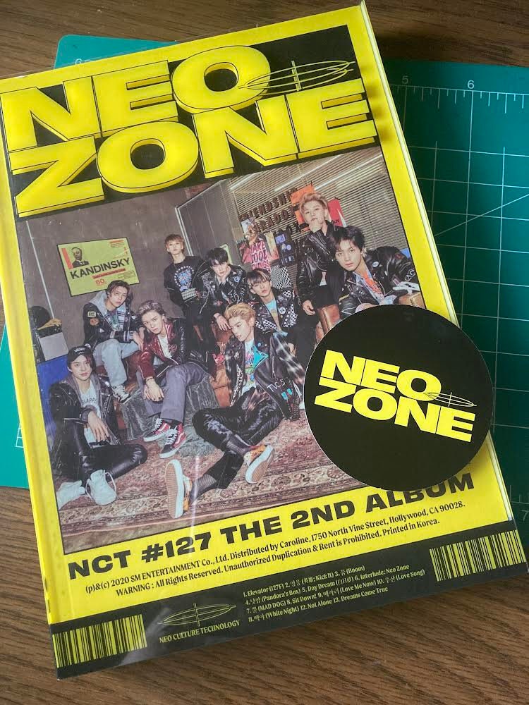 Official NCT127 Neozone Photocard - Etsy