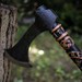 Viking Axe Vegvisir Francisca Ax With Full 3D Relief Carved Handle - Etsy