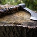 Viking Axe Vegvisir Francisca Ax With Full 3D Relief Carved Handle - Etsy