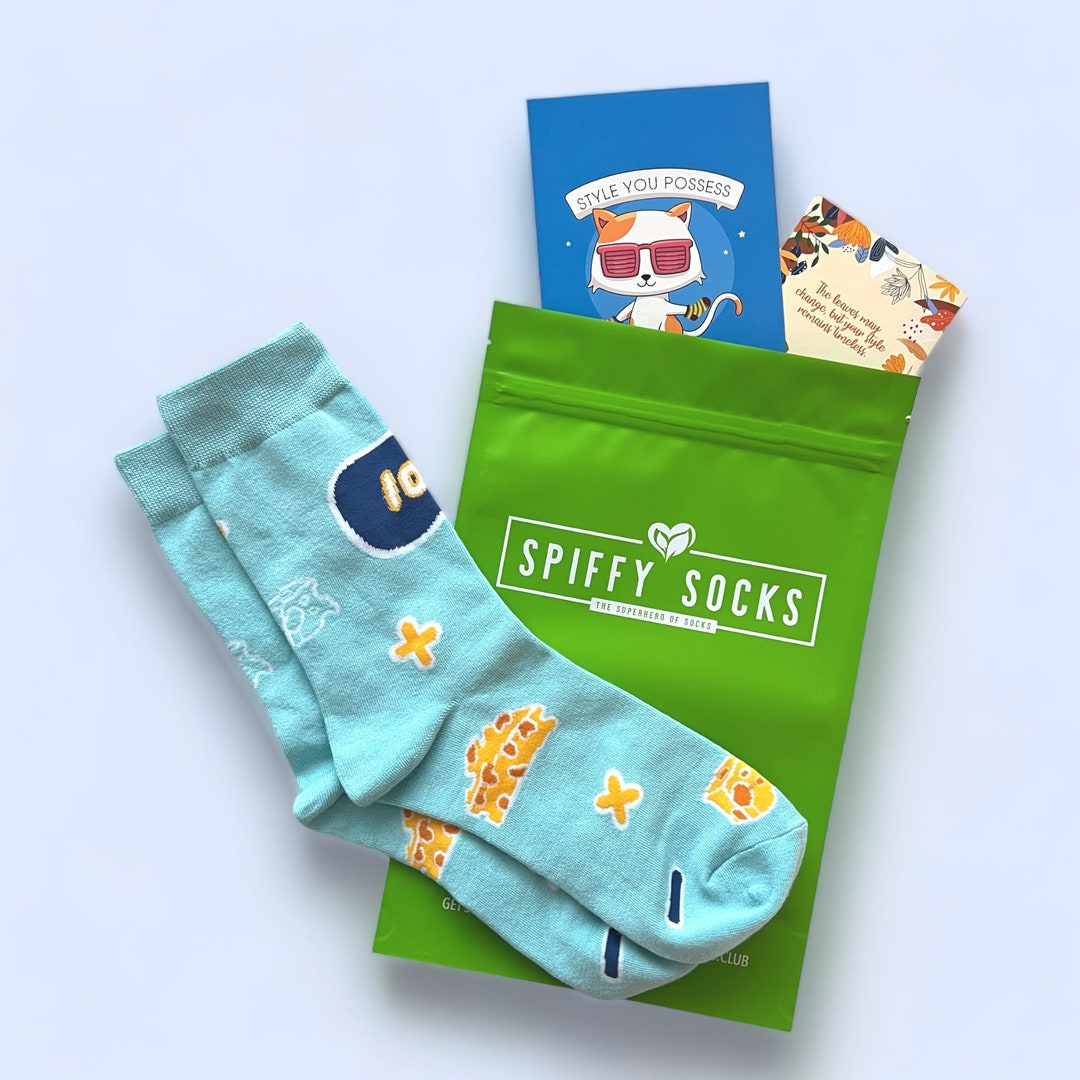 Bamboo Fiber Socks - Eco Friendly Spiffy Socks - Dairy and Cheddar - Etsy