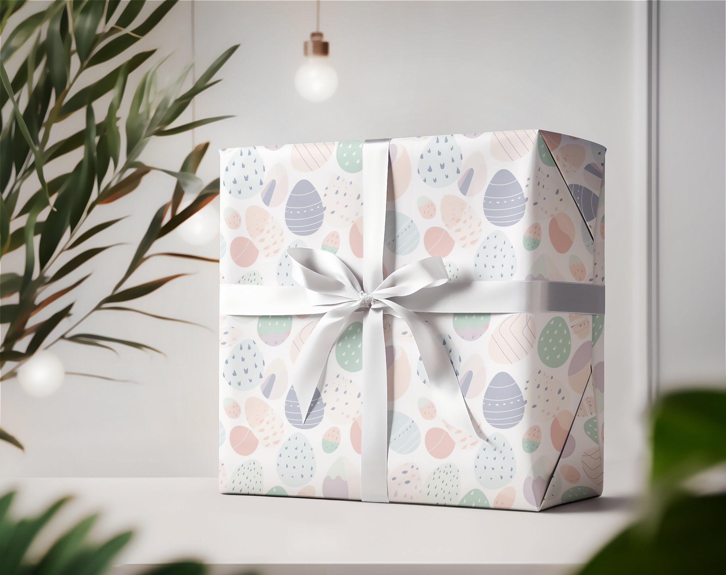 Wrapping Paper Mockup, Smart Gift Wrap Mockup, Wrapping Paper Pages ...