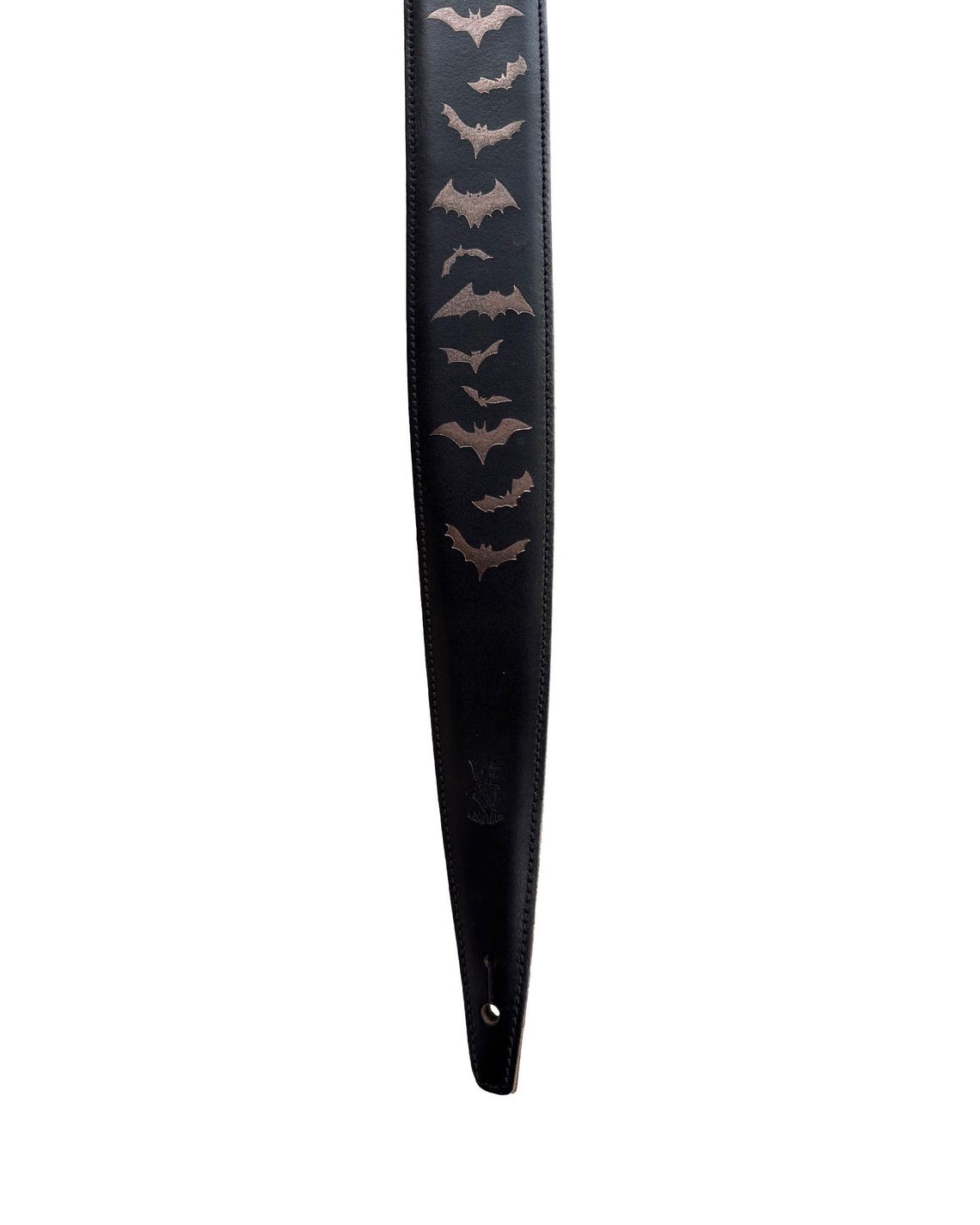 Batman Leather Guitar Strap | Handcrafted Italian Leather, Embossed ...