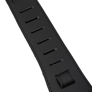 Wide Leather Bass Strap Custom Bass Strap Wide Guitar Strap - Etsy