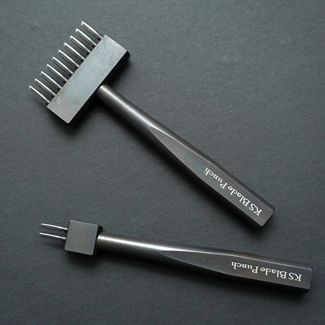 Ksbladepunch / Pricking Irons V2 black new Version for - Etsy