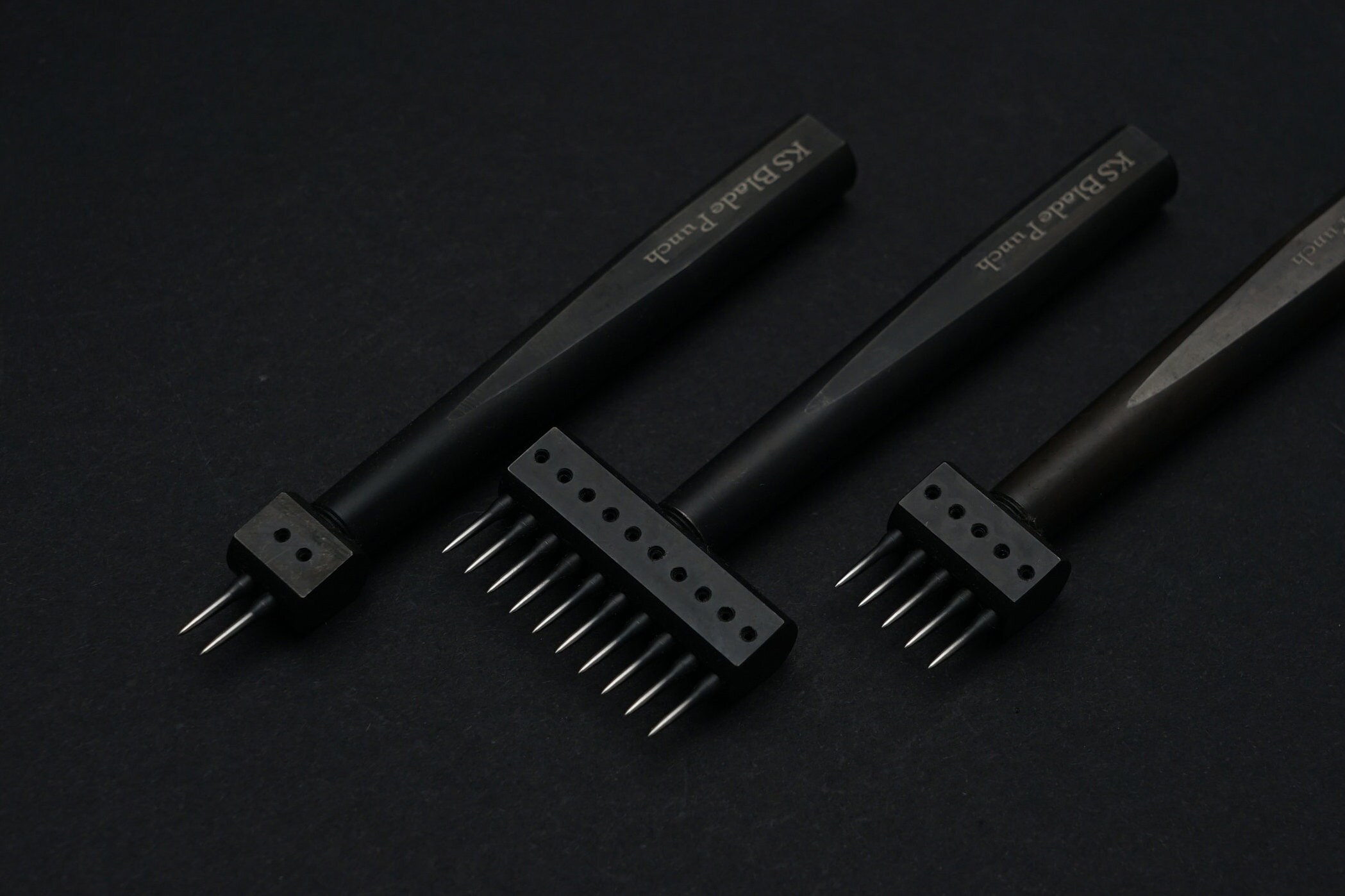 Ksbladepunch / Round Dent black for High Quality | Etsy