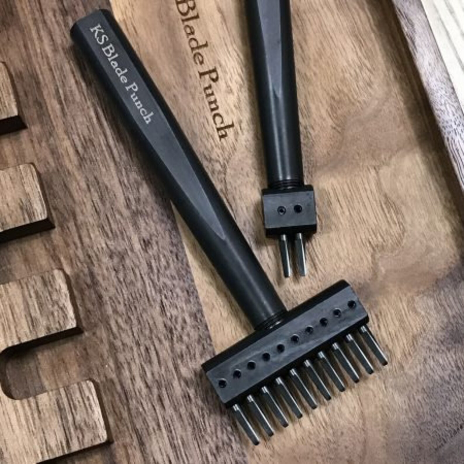 Ksbladepunch / Pricking Irons (inverse) (black) – for High Quality ...