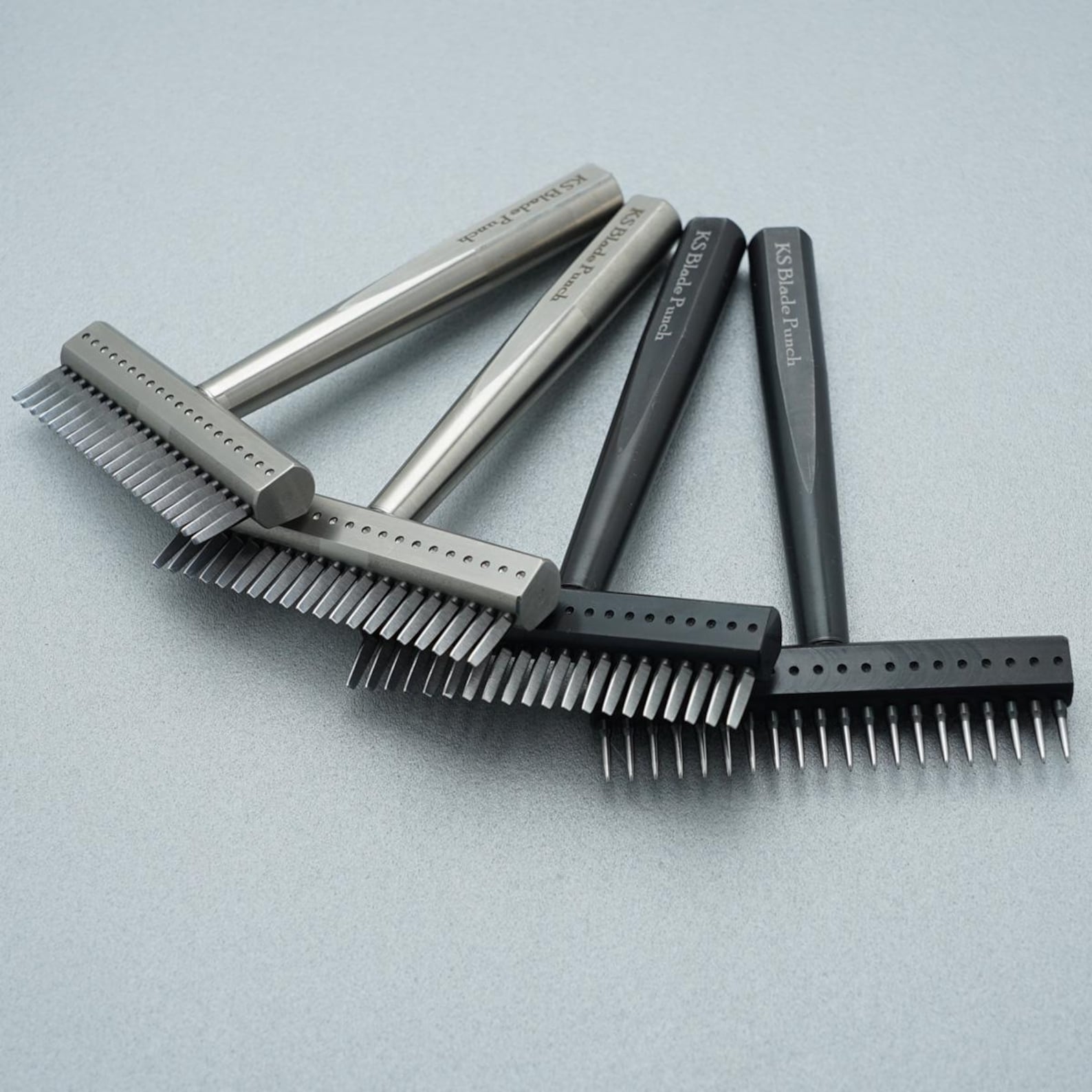 Ksbladepunch / 20 Tooth - Pricking Irons, Round Dent / Ksblade / KSB - Etsy
