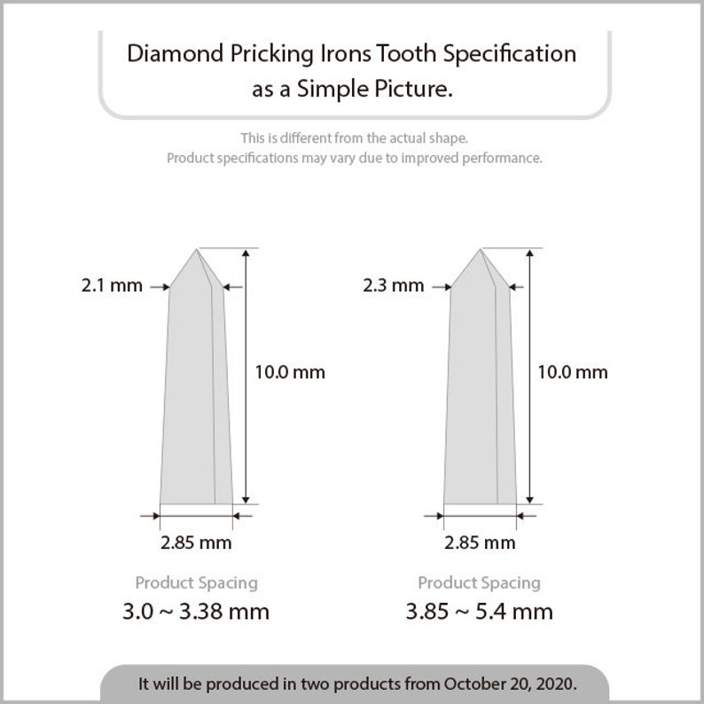 Ksbladepunch / Diamond Pricking Irons black for High Quality - Etsy