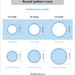 Ksbladepunch / Round Pattern Irons (pricking Irons Tooth) / Ksblade ...