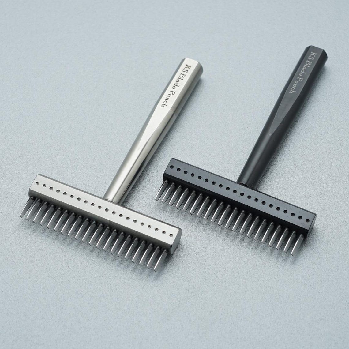 Ksbladepunch / 20 Tooth - Pricking Irons, Round Dent / Ksblade / KSB - Etsy