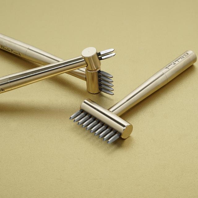 Ksbladepunch / Diamond Pricking Irons E1 (brass) – *2024 Version* – for ...