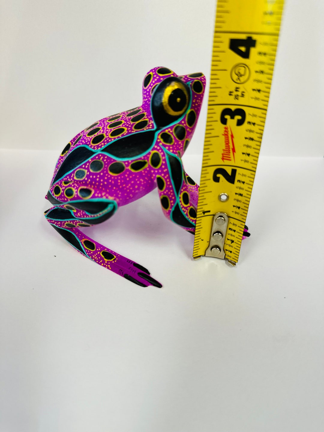 Enchanting Leap: Alebrije Frog Sculpture - Etsy