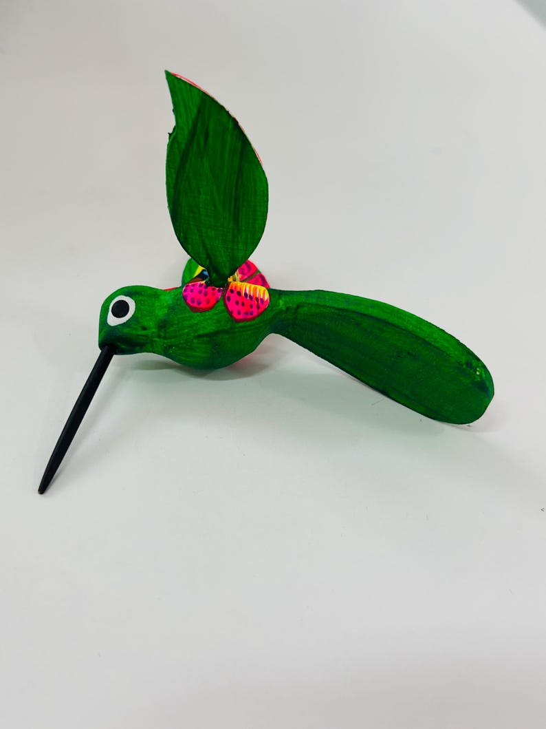 Humming Bird Colibri Mexican Art - Etsy