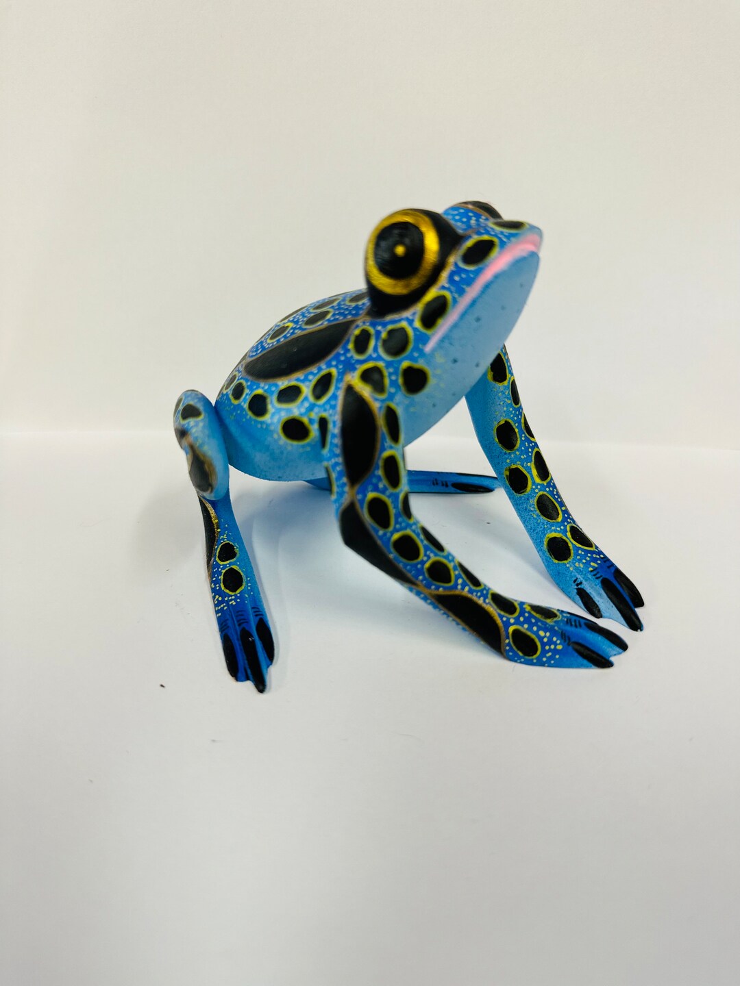 Enchanting Leap: Alebrije Frog Sculpture - Etsy