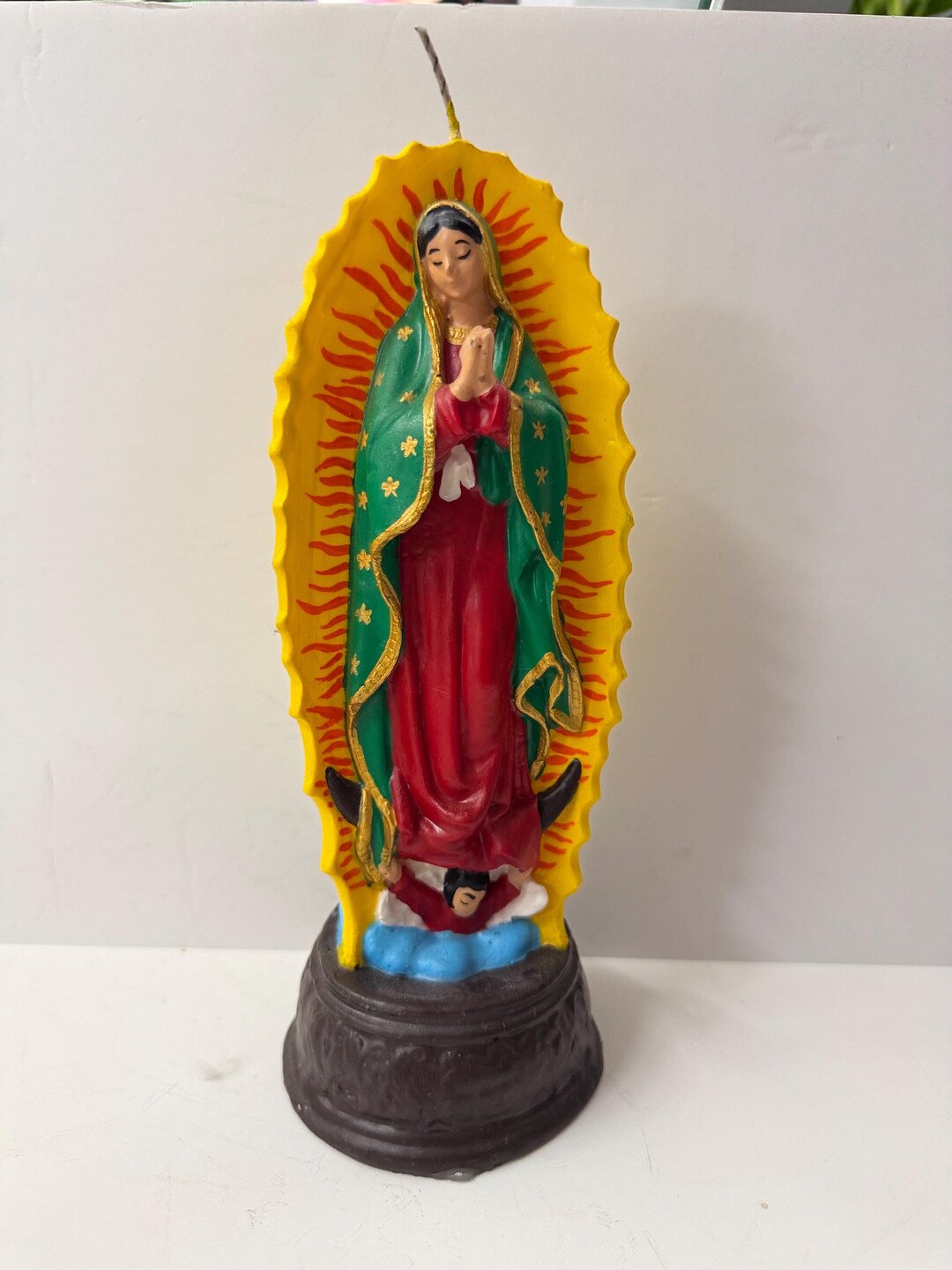 Virgen Maria Candle Scented Vela - Etsy