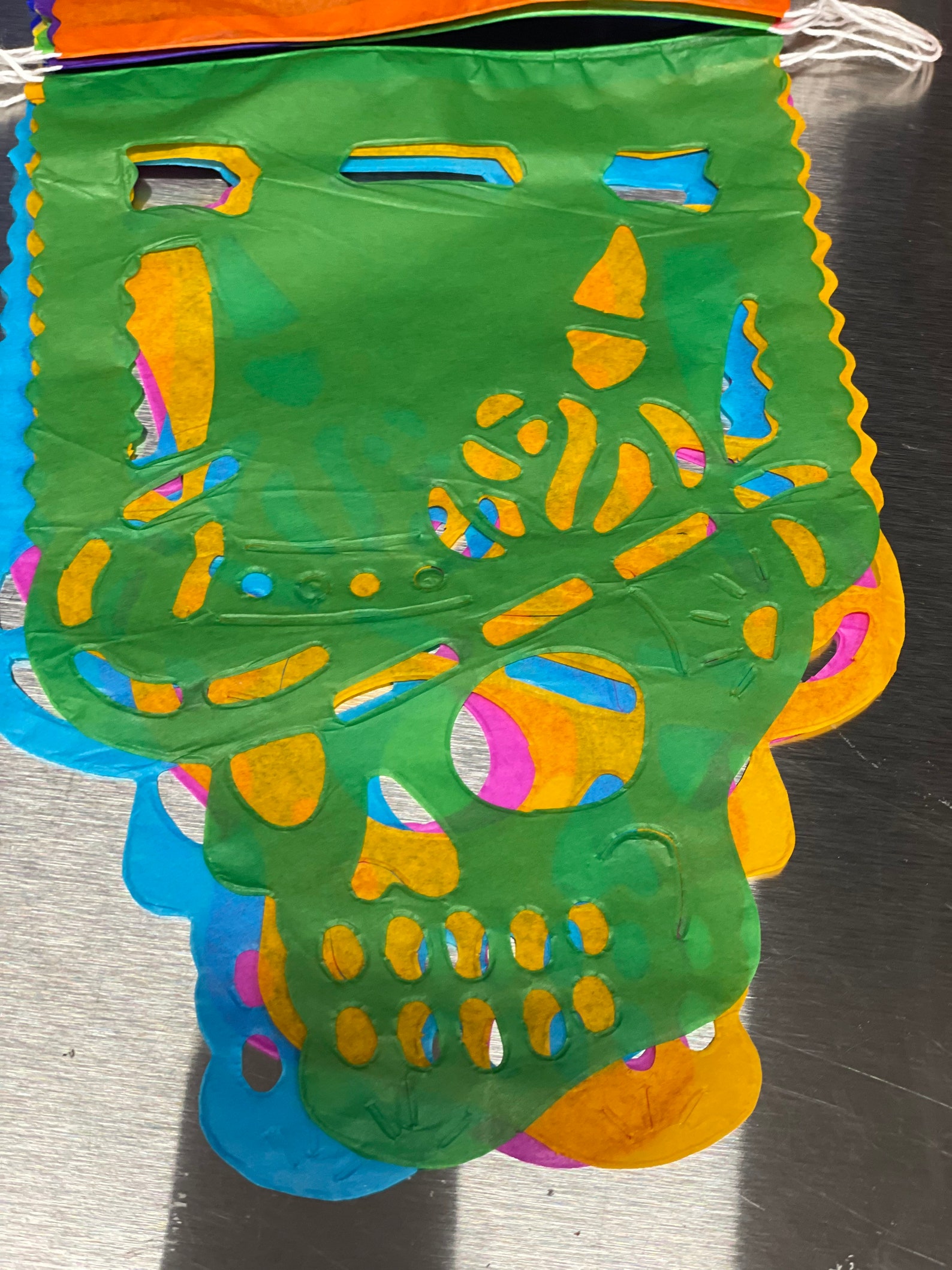 Dia De Los Muertos Papel Picado Mexican Banners Paper - Etsy