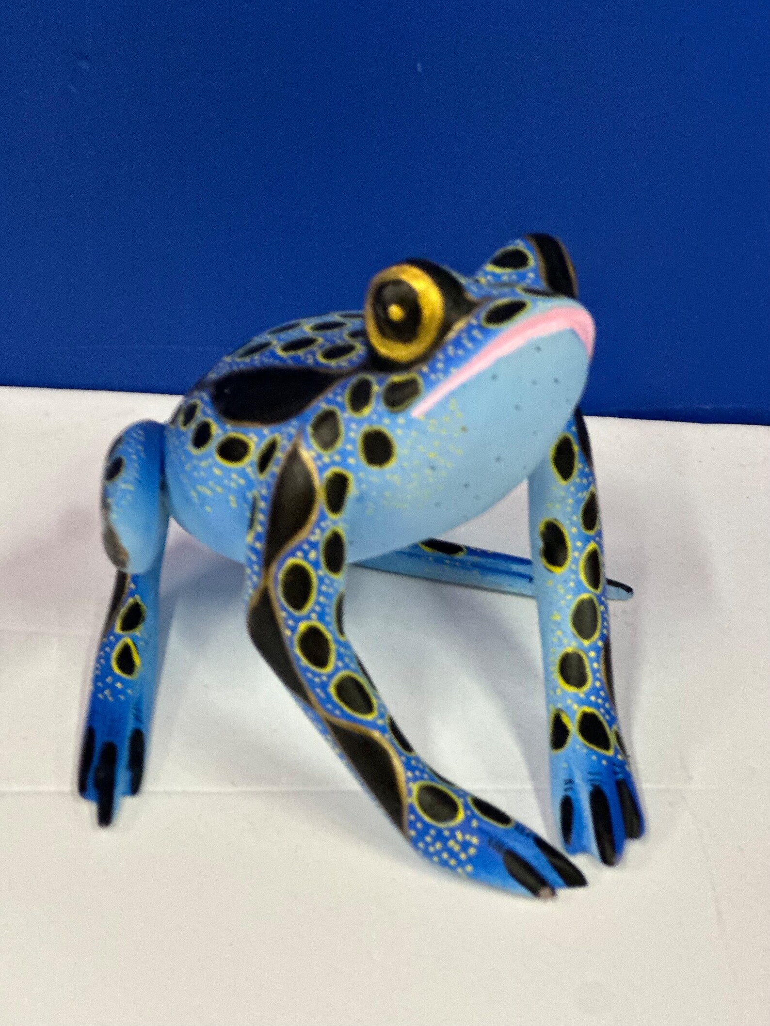 Enchanting Leap: Alebrije Frog Sculpture - Etsy