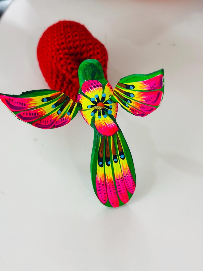 Humming Bird Colibri Mexican Art - Etsy