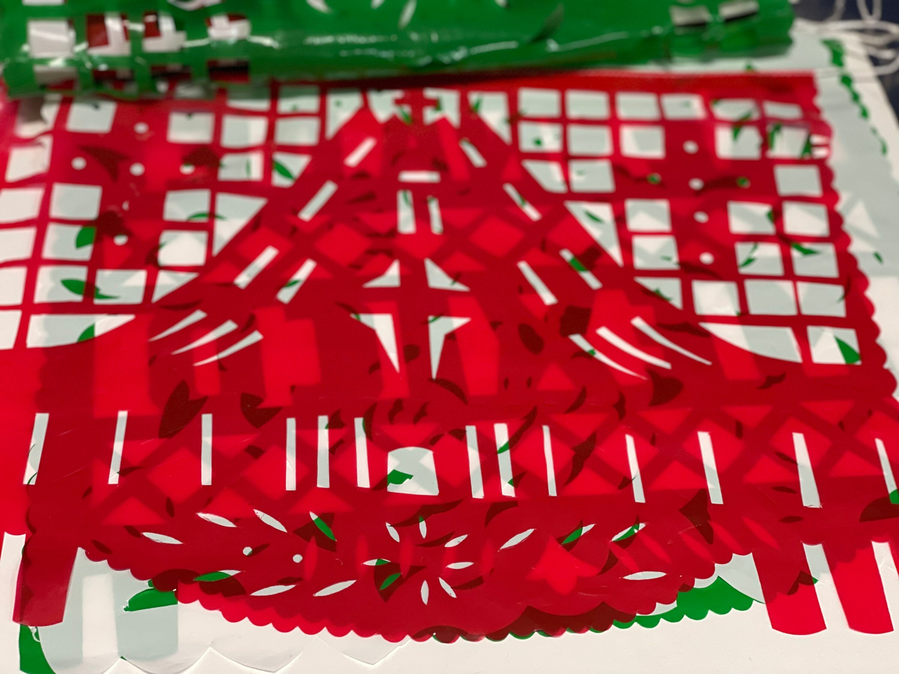 Dia De La Virgen Papel Picado Mexican Banners Plastic - Etsy
