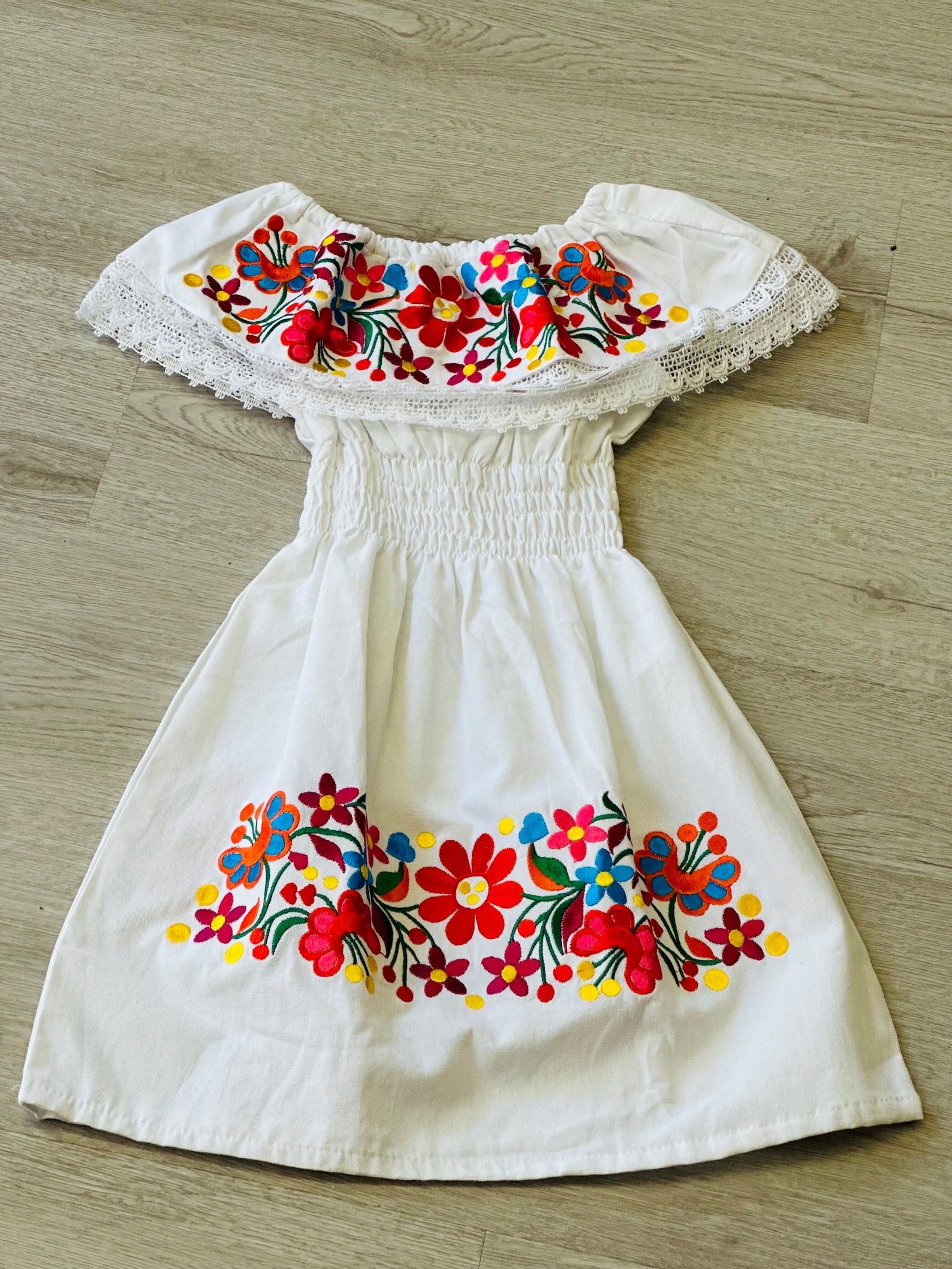 Girls Beautiful Size 4T Mexican Dress - Etsy