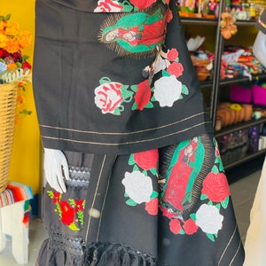 Virgen Maria Beautiful Mexican Rebozo - Etsy