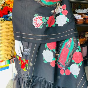 Virgen Maria Beautiful Mexican Rebozo - Etsy