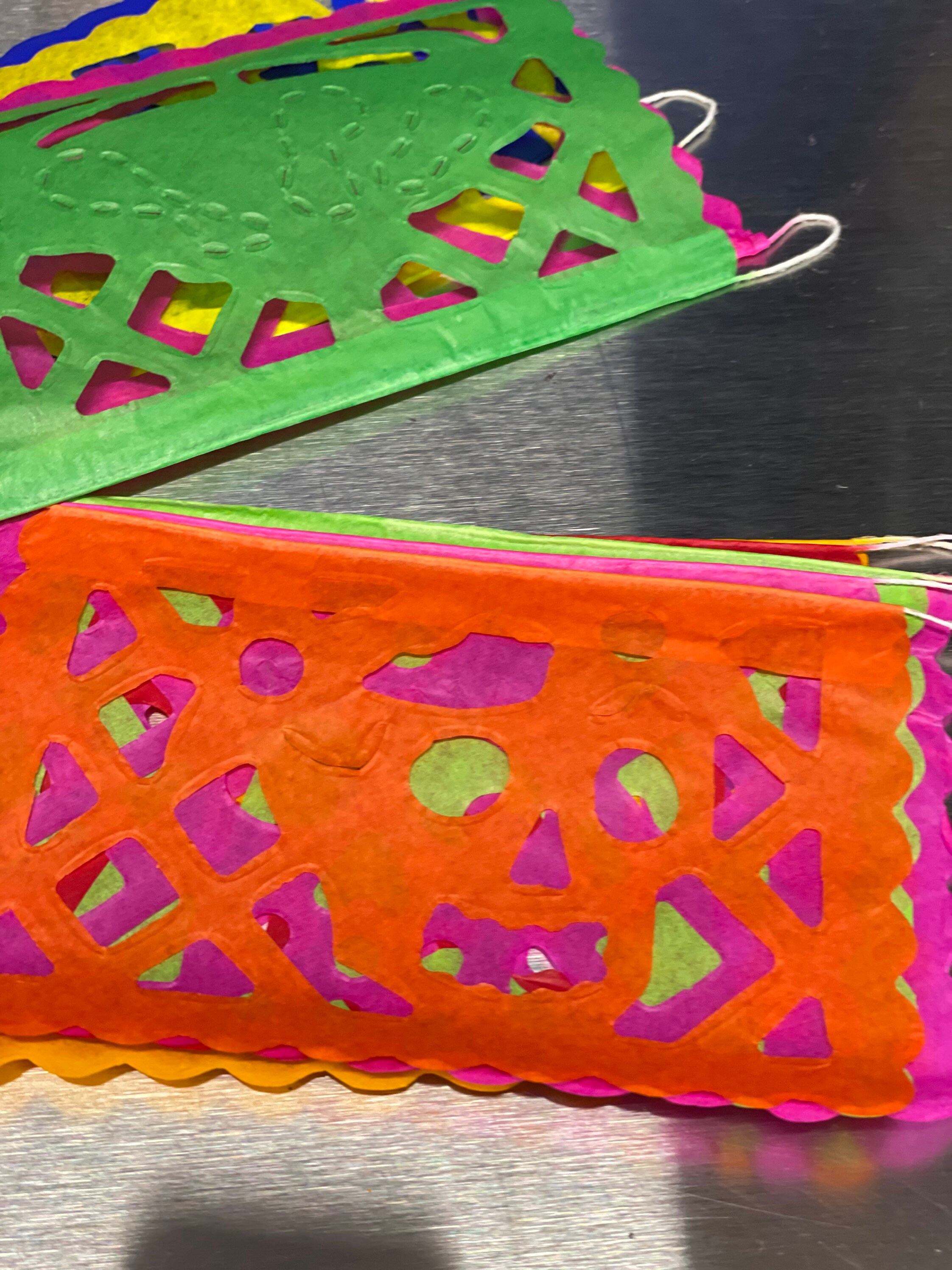 Mini Dia De Los Muertos Papel Picado Mexican Banners Paper - Etsy