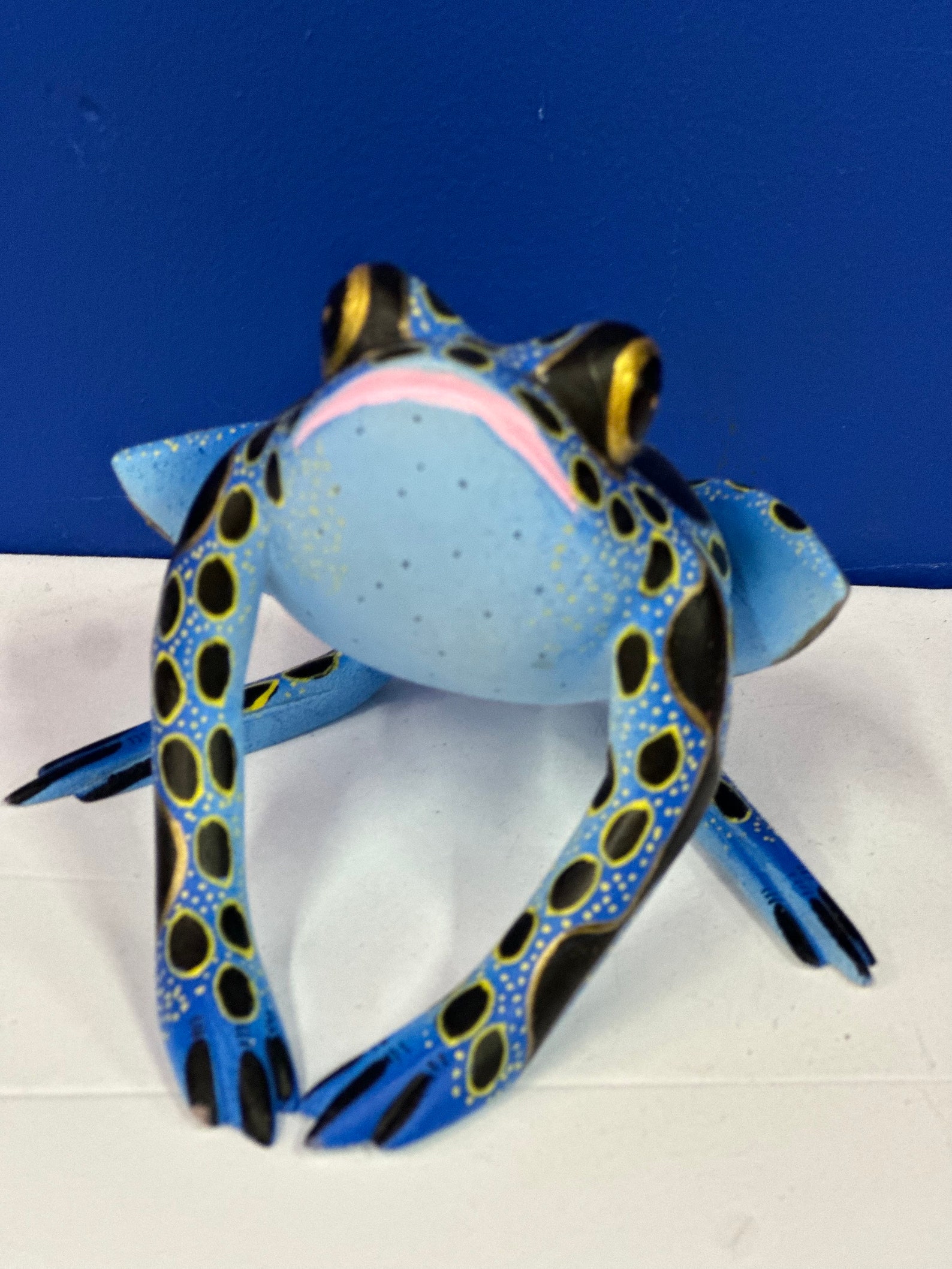 Enchanting Leap: Alebrije Frog Sculpture - Etsy