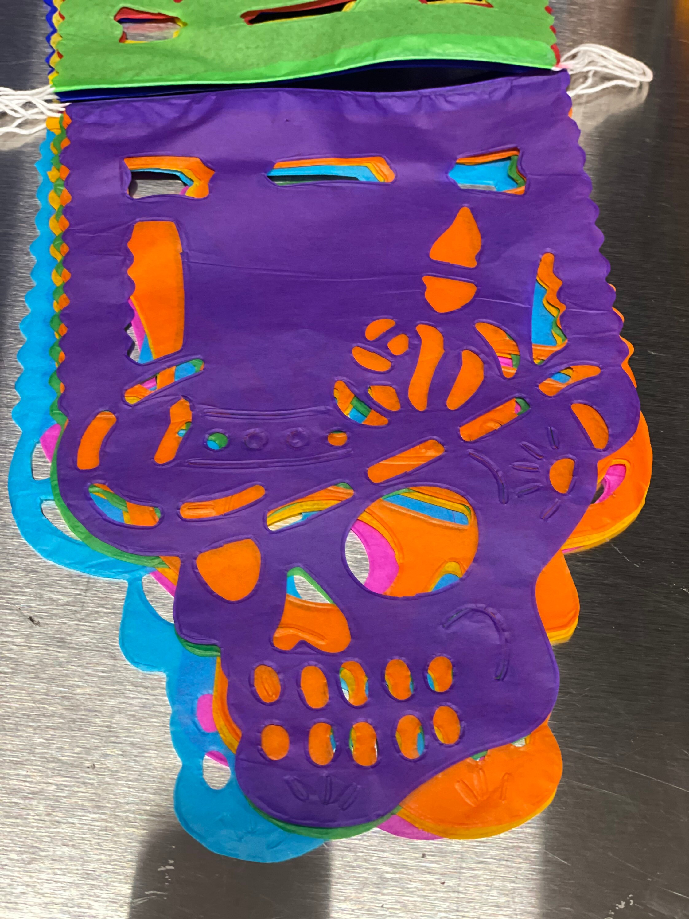 Dia De Los Muertos Papel Picado Mexican Banners Paper - Etsy
