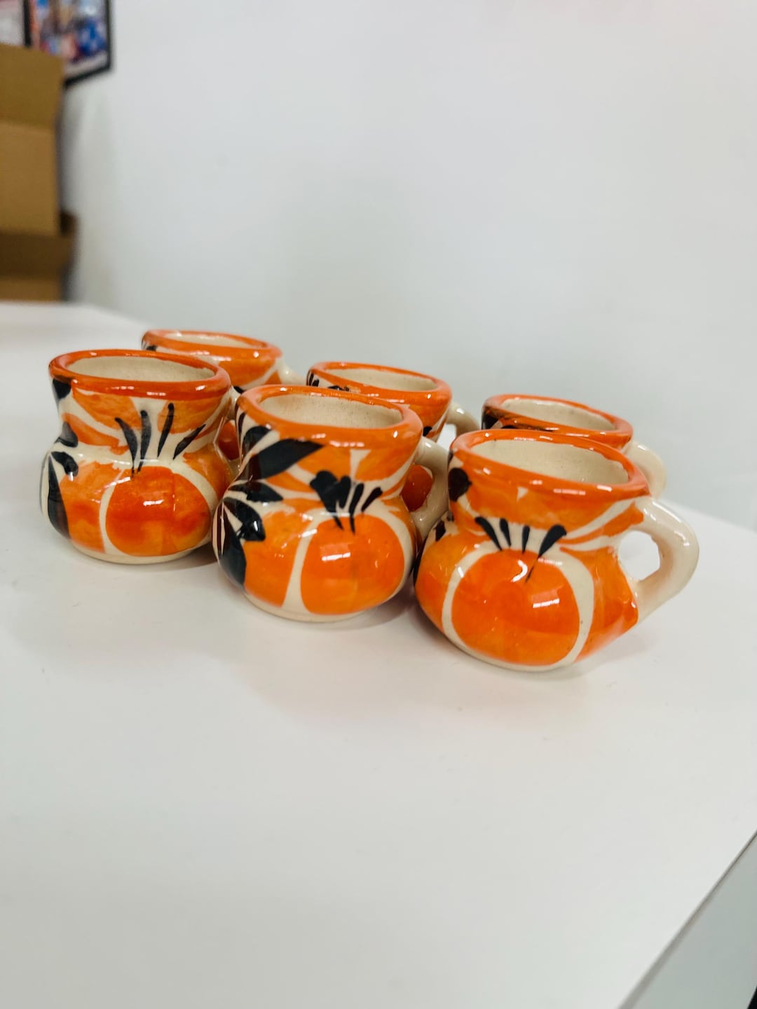 Mini Cantaritos for Tequila Shots 6 Pieces - Etsy